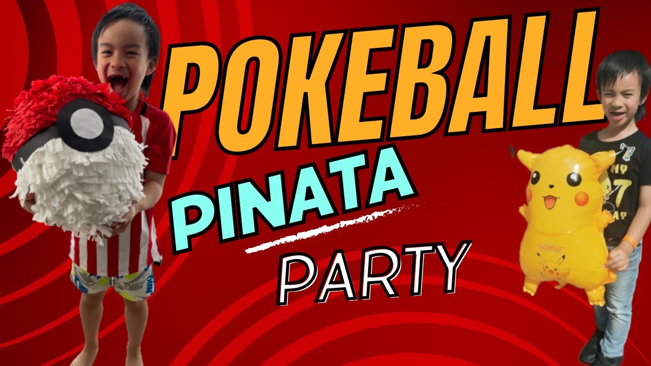 Michael’s 7th birthday party PINATA TIME!!! - YouTube