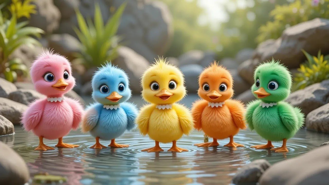 Five Littel Ducks | Five Little Monkeys + More Nursery Rhymes & Kids ...