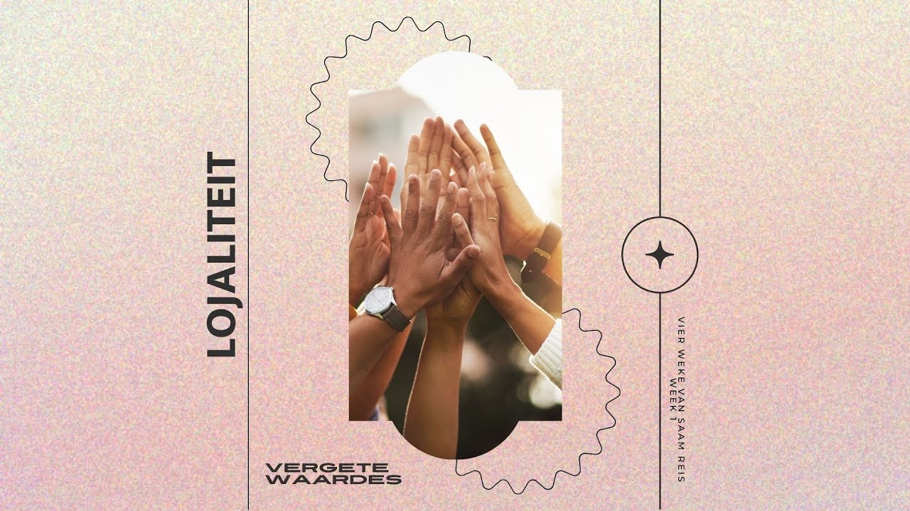 VERGETE WAARDES-LOJALITEIT | Pastoor Marius Keyter | 24 April 2022 ...
