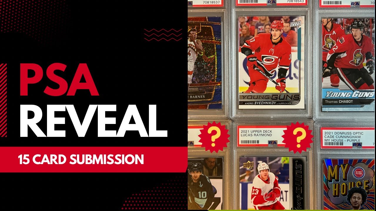 PSA Grading Reveal - 15 Card Submission - YouTube