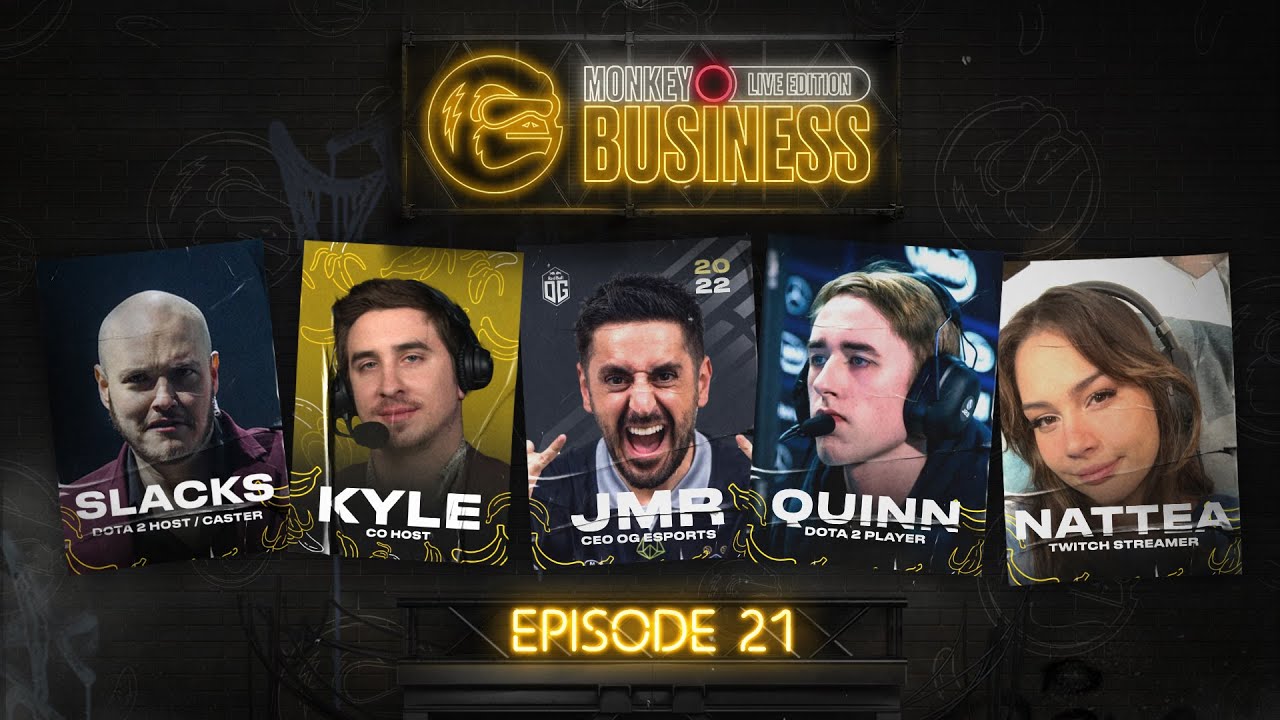 The OG's Monkey Business Show Live from Stockholm Major | Episode 21 w ...