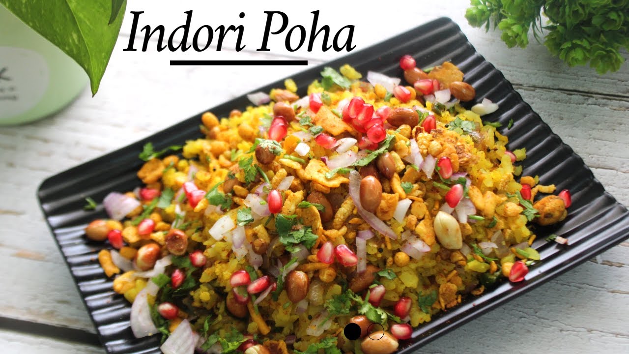 Authentic Indori Poha Recipe | How to Make Indori Poha Breakfast with ...