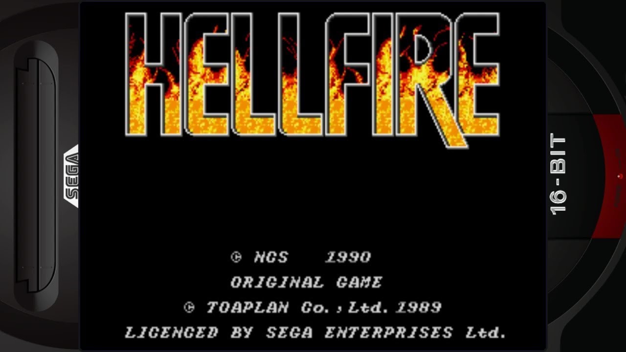 Hellfire (Mega Drive - Toaplan - 1990) - YouTube