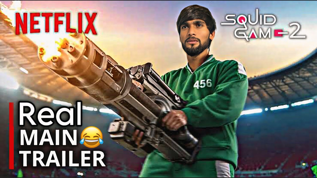 Squid Game 2 - Real Funny Trailer 😂 | Netflix Parody || Sharjeel riaz ...