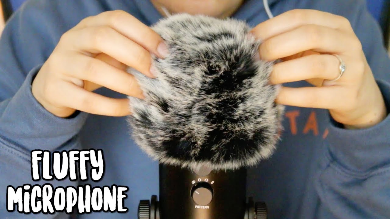 ASMR fluffy mic scratching for relaxation ⋆ - YouTube