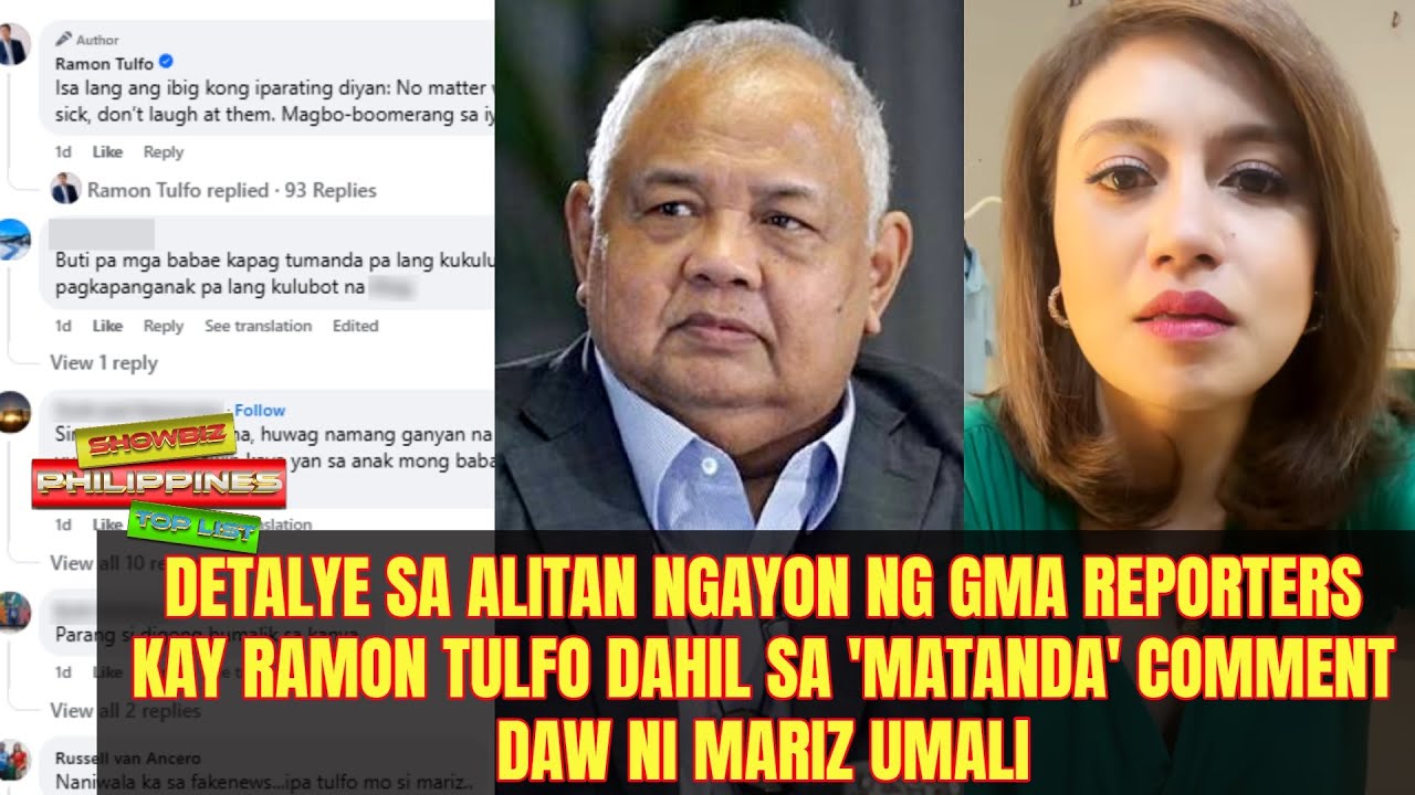 Detalye sa alitan ngayon ng GMA Reporters kay Ramon Tulfo dahil sa ...