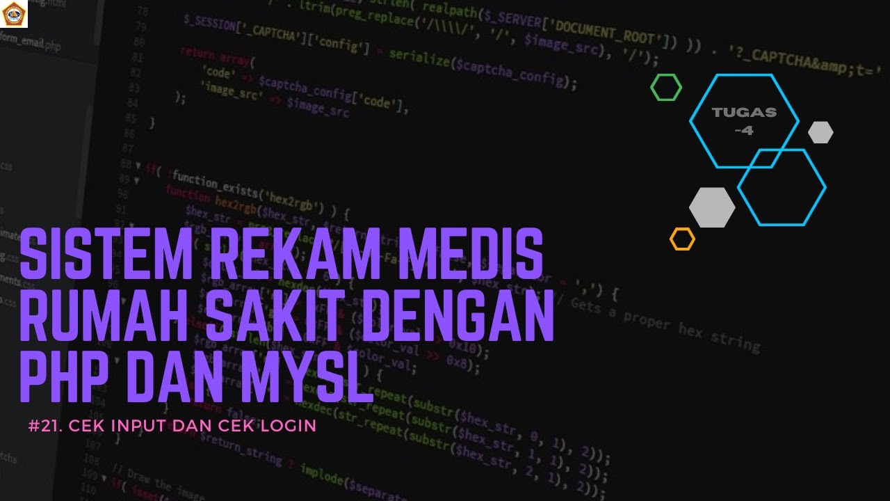 #21. Cek Input dan Cek Login - YouTube