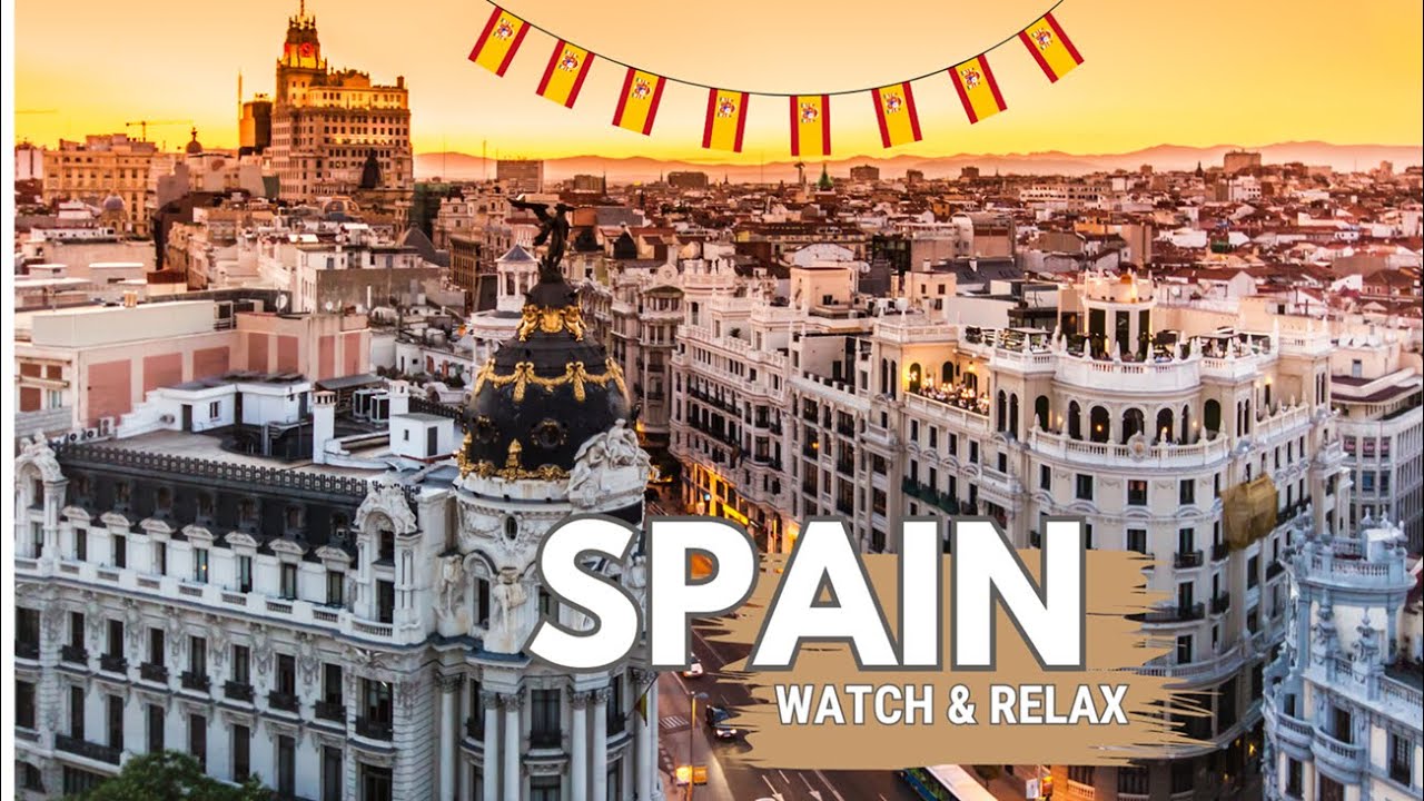 Spain Relaxing Music and Scenery - Serene Spanish Landscapes - YouTube