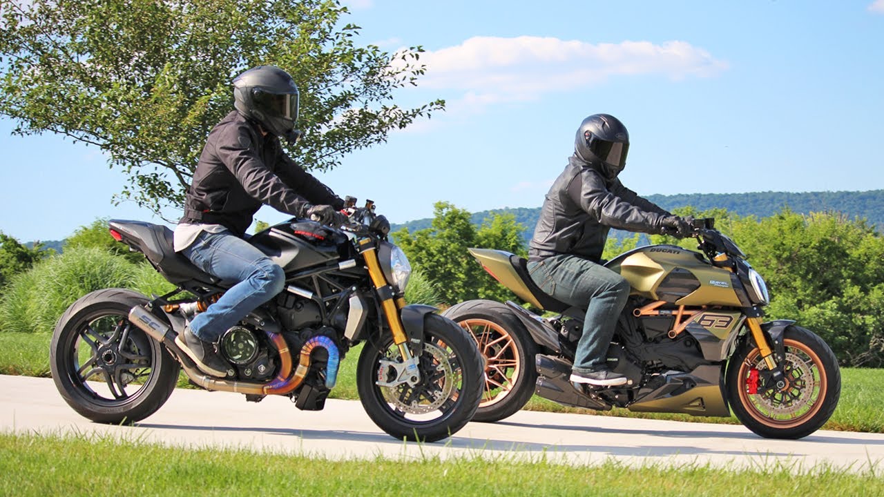 First Ride on Our Monster 1200 with Carbon Wheels!!! - YouTube