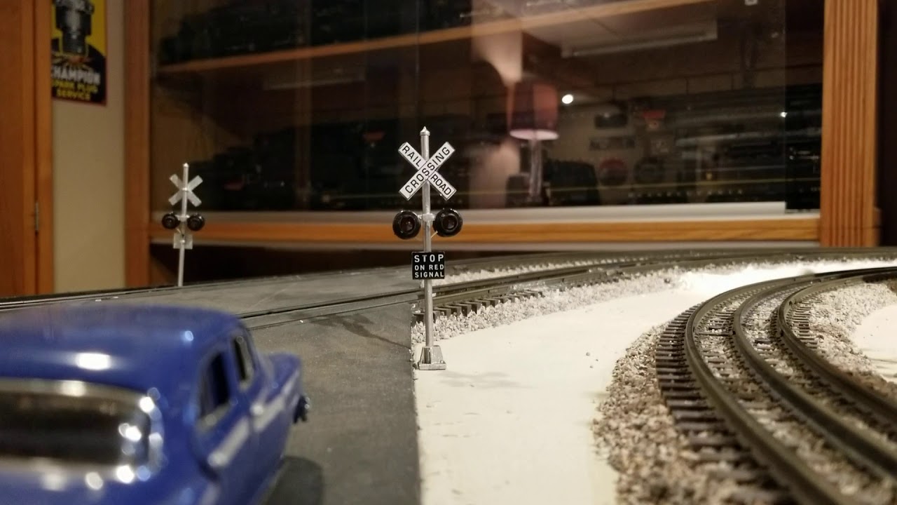 New RR Crossing installed. - YouTube