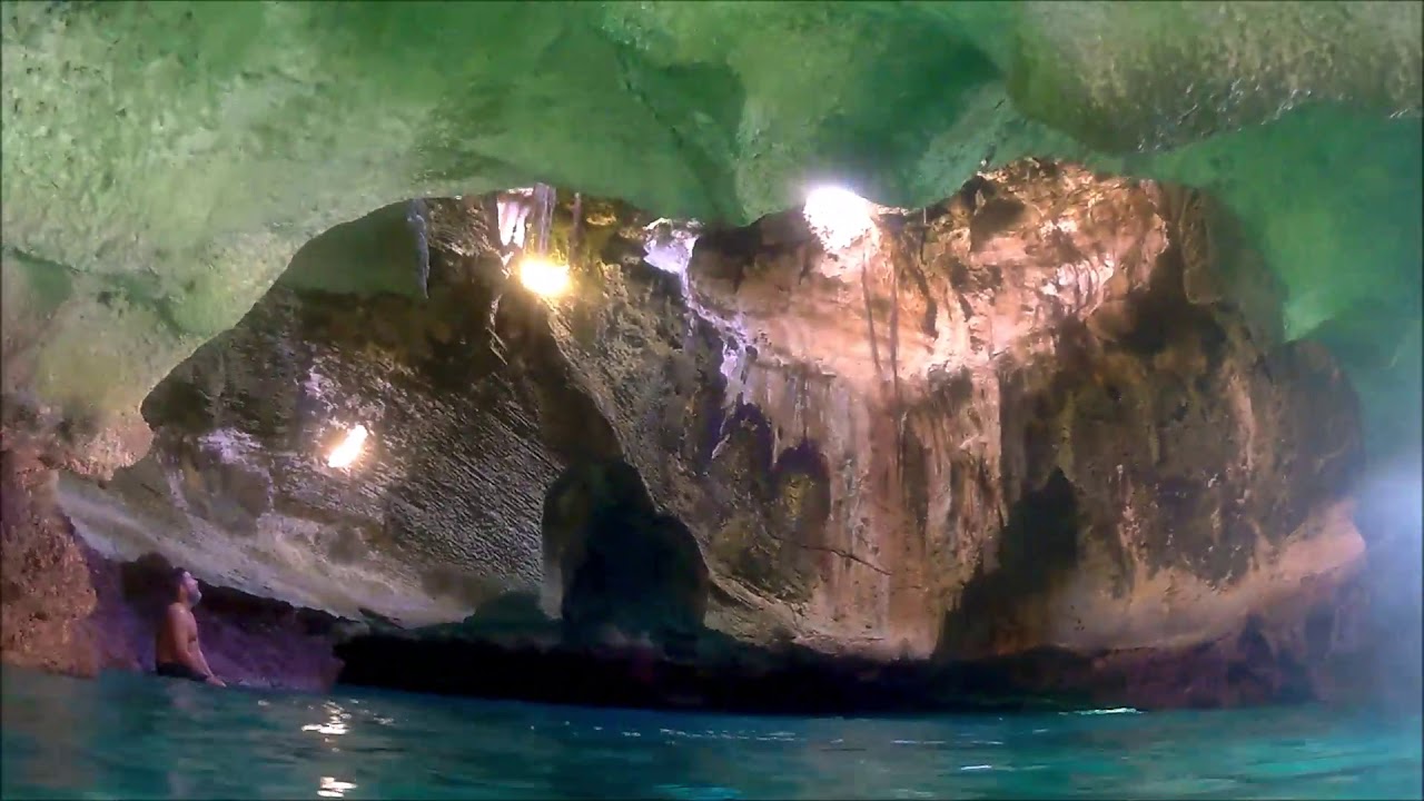 Thunderball Cave, Staniel Cay - YouTube