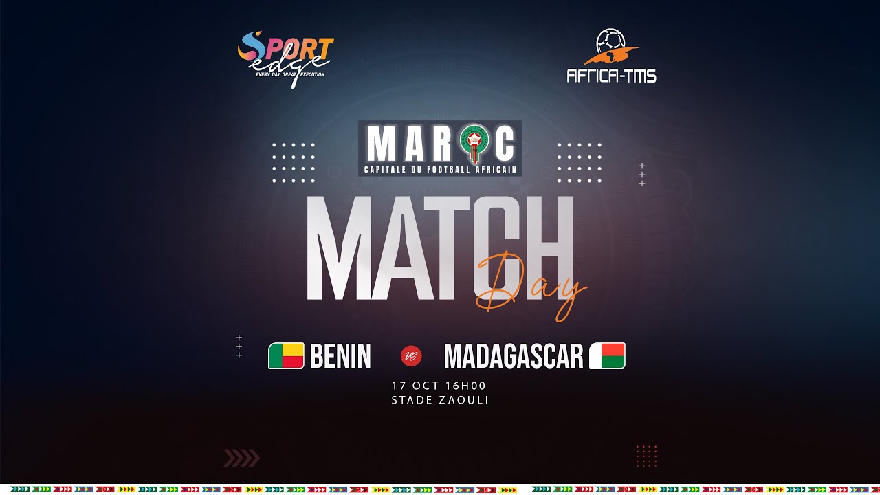 Match FIFA en Direct : Bénin vs Madagascar - YouTube