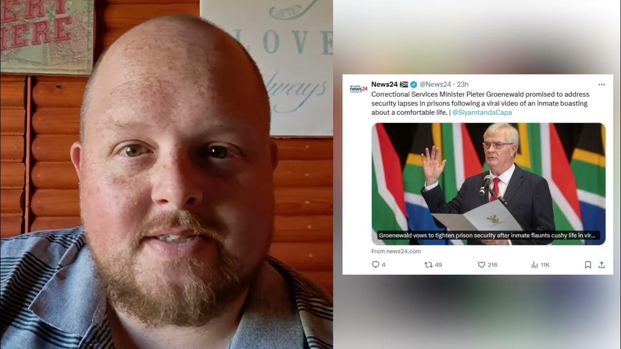 Peter Groenewald speaks on leaked prison video - YouTube