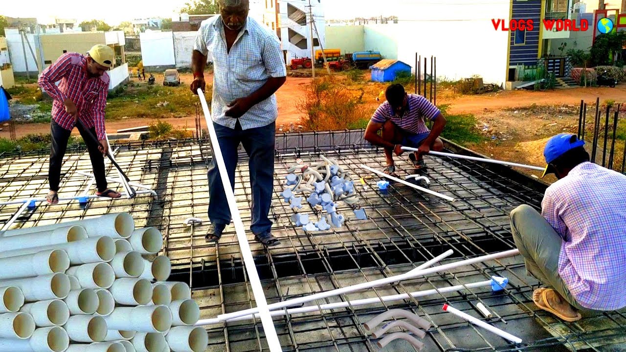 My Work Electrical Pipe Conduiting Shuttering Mivan Construction Mivan ...