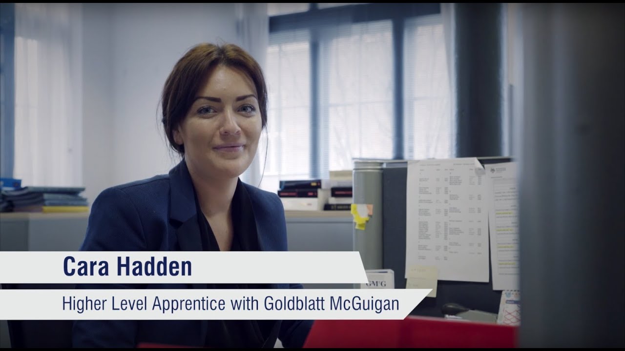 Higher Level Apprenticeship - Cara Hadden - YouTube