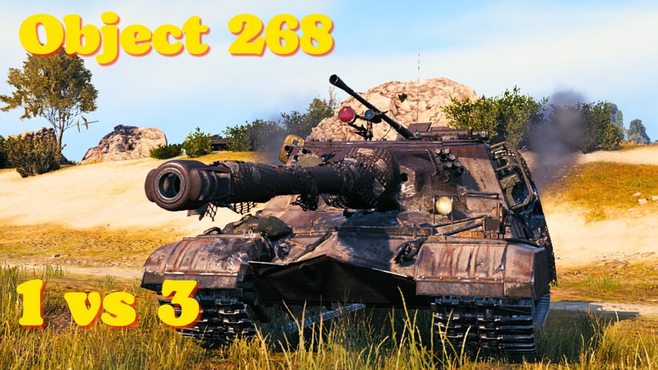 World of tanks Object 268 - 8,4 K Damage 7 Kills, wot replays - YouTube