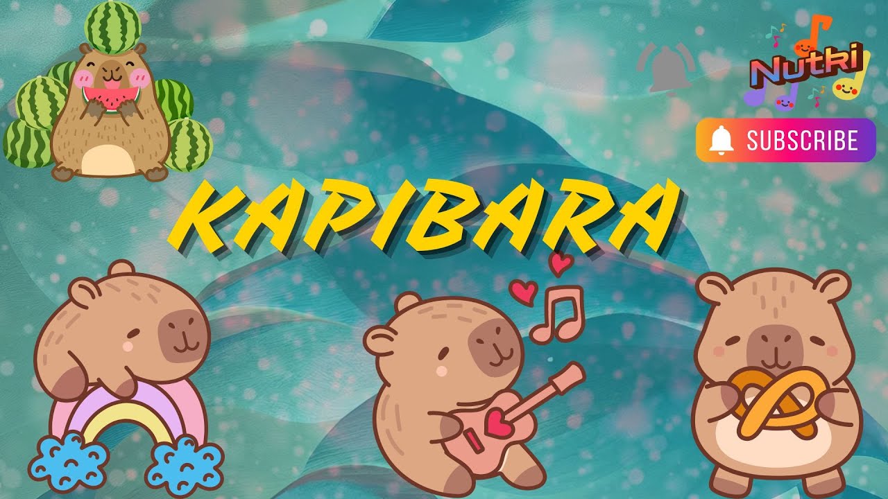 KAPIBARA💙 Wesoła Piosenka dla Dzieci - YouTube Music