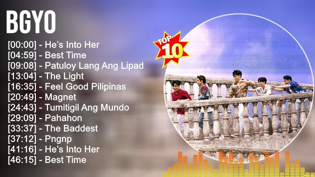 B G Y O Greatest Hits ~ OPM Songs ~ Top 10 Hits of All Time - YouTube