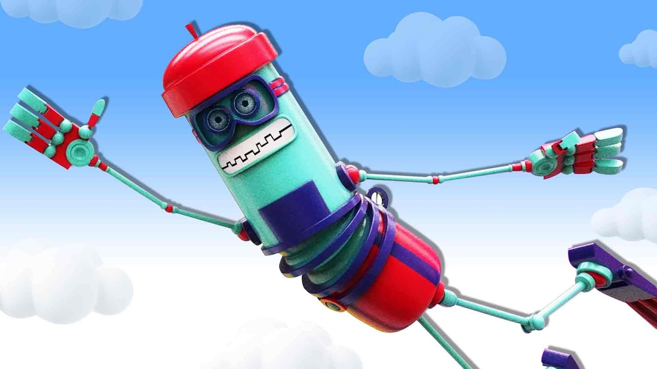 Robot Cartoon for Kids | Taking Air | Beka The Robot | HooplaKidz TV ...