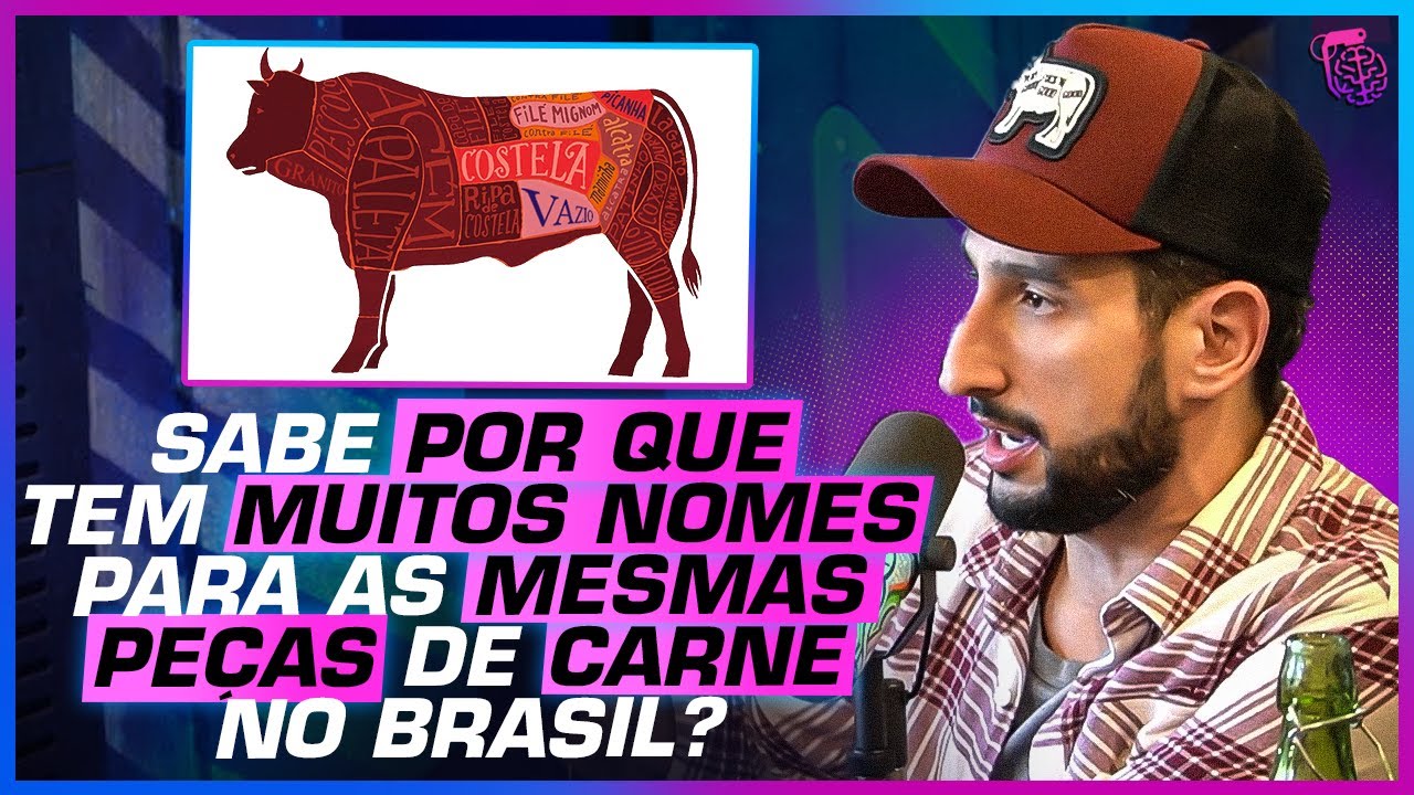 NETÃO BOM BEEF EXPLICA TUDO sobre os NOMES e PEÇAS de CARNE para o SEU ...