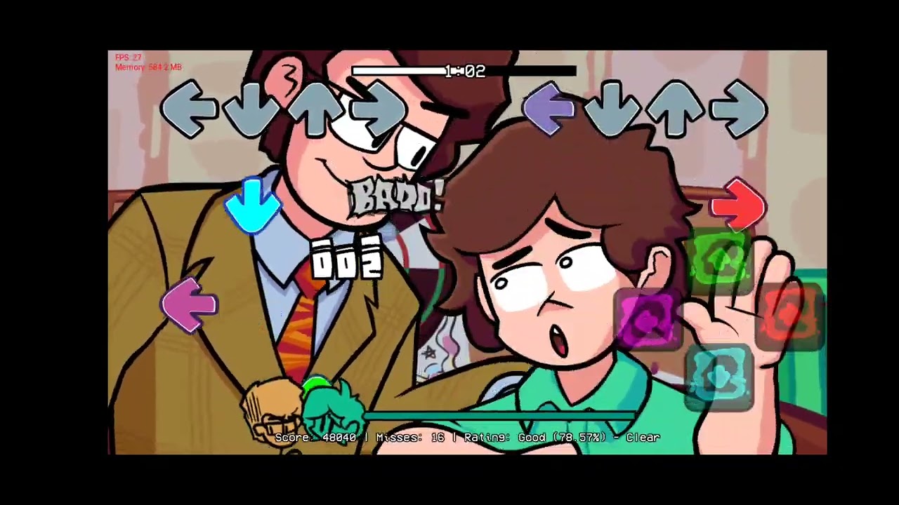 FNF MOD "PERVERT PROBLEM" RUSSIAN MOD FULL WALKTHROUGH - YouTube