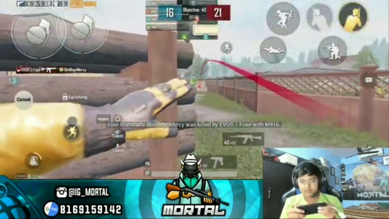 TEAM MORTAL VS BTR RYZEN, EVOS Foxe, EVOS EXC, SKYgamingYT - TDM FFP ...