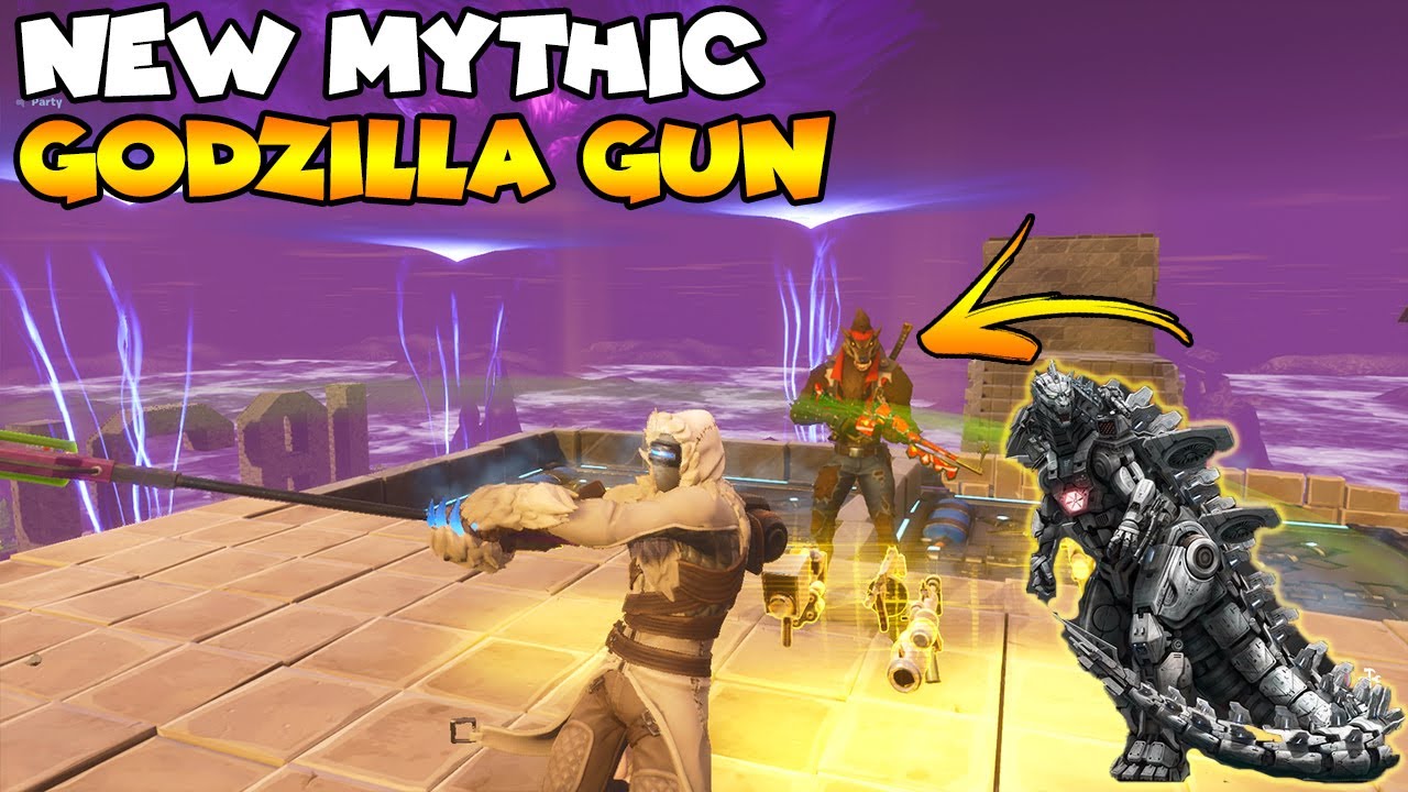 New Godzilla Gun is Mythic! 💯😱 (Scammer Gets Scammed) Fortnite Save The ...