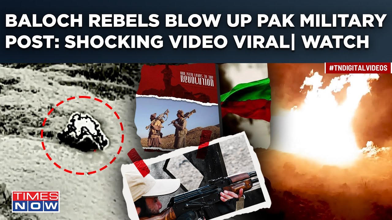 Baloch Elite Forces Vs Pakistan Army: Military Post Blown Up| Video ...