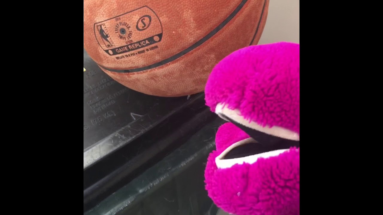 Barney the basketball pro - YouTube