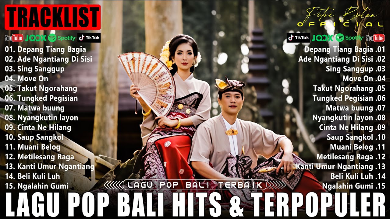 Koleksi lagu Pop Bali Hits & Populer - Album Terbaik Pop Bali - Putri ...