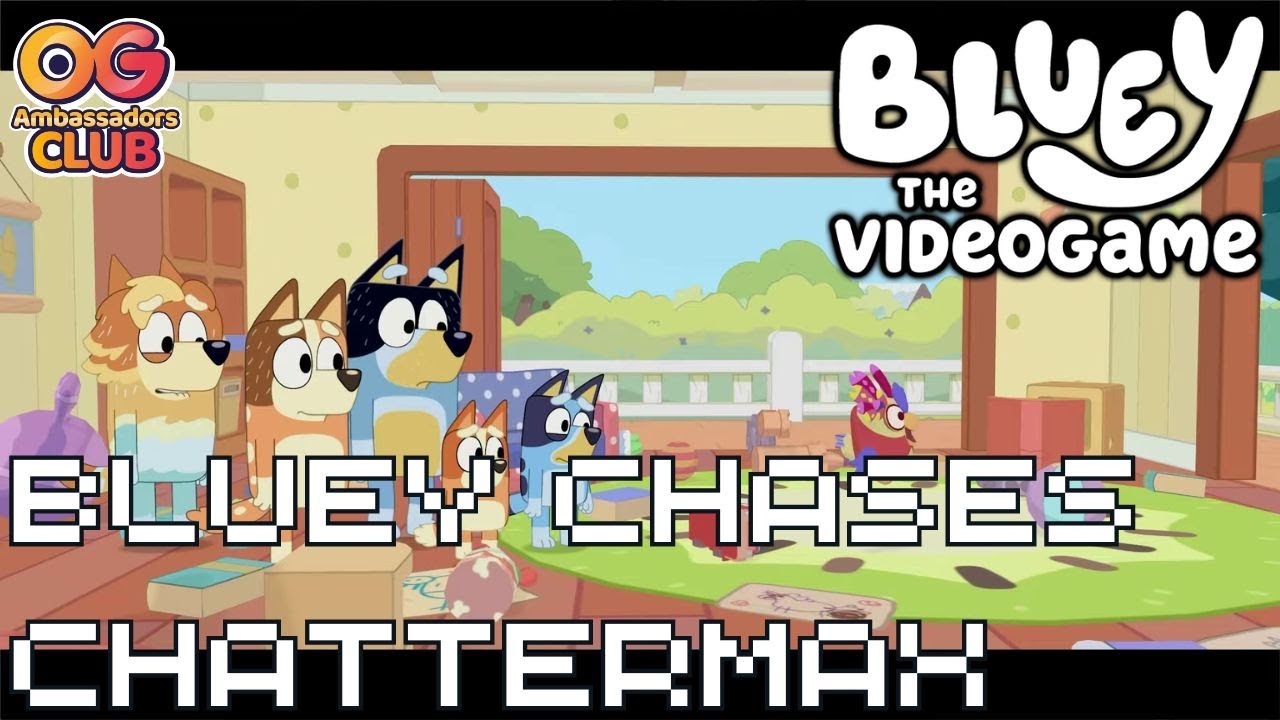 Bluey Chases Chattermax! | Bluey The Videogame - YouTube