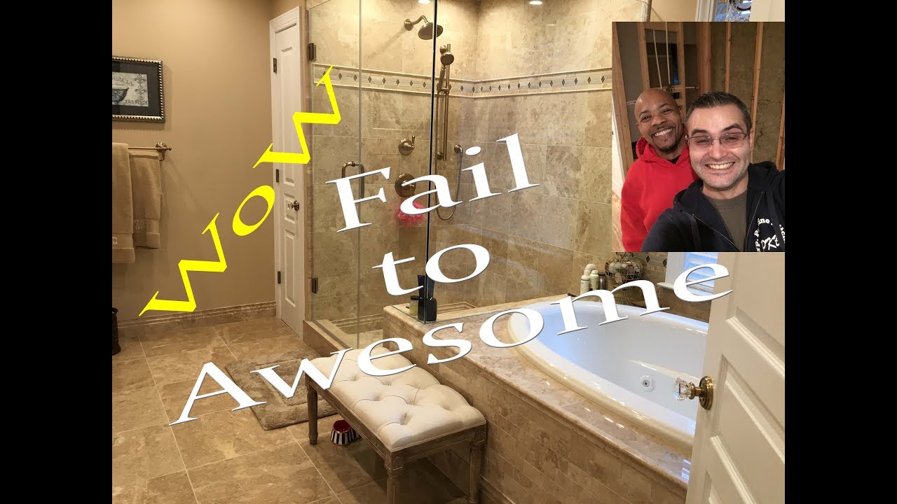 Fixing a Failed Schluter Install. Marble tile. - YouTube