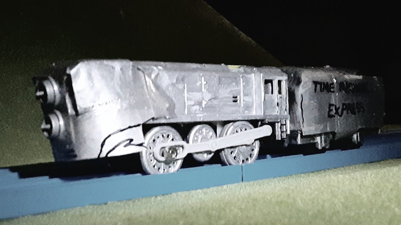The new custom train Time Machine Express - YouTube