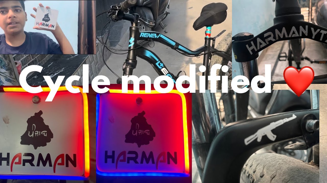 CYCLE MODIFIED ️🗿#cycle #modification #viral - YouTube