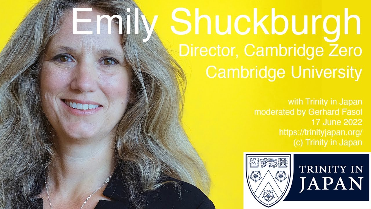 Dr Emily Shuckburgh, Director of Cambridge Zero, on working towards a ...