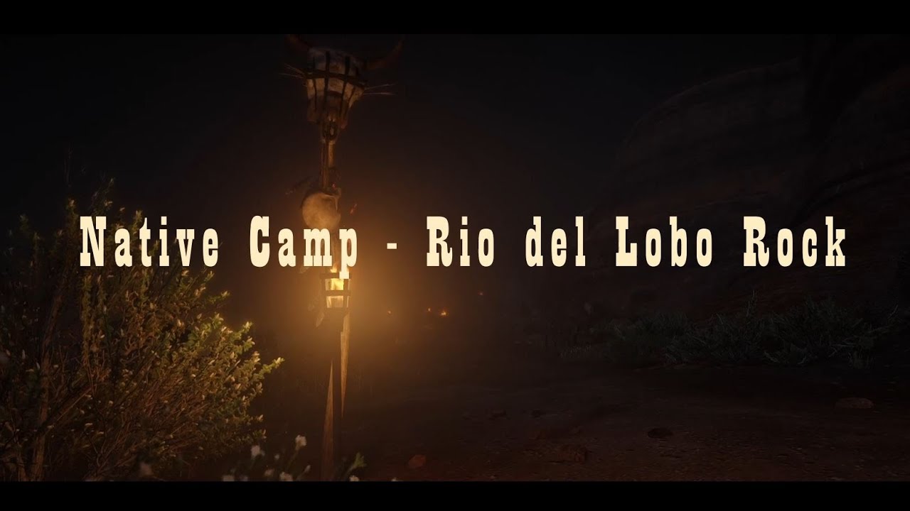 NATIVE CAMP (Rio del Lobo Rock) [YMAP] | [REDM] - YouTube