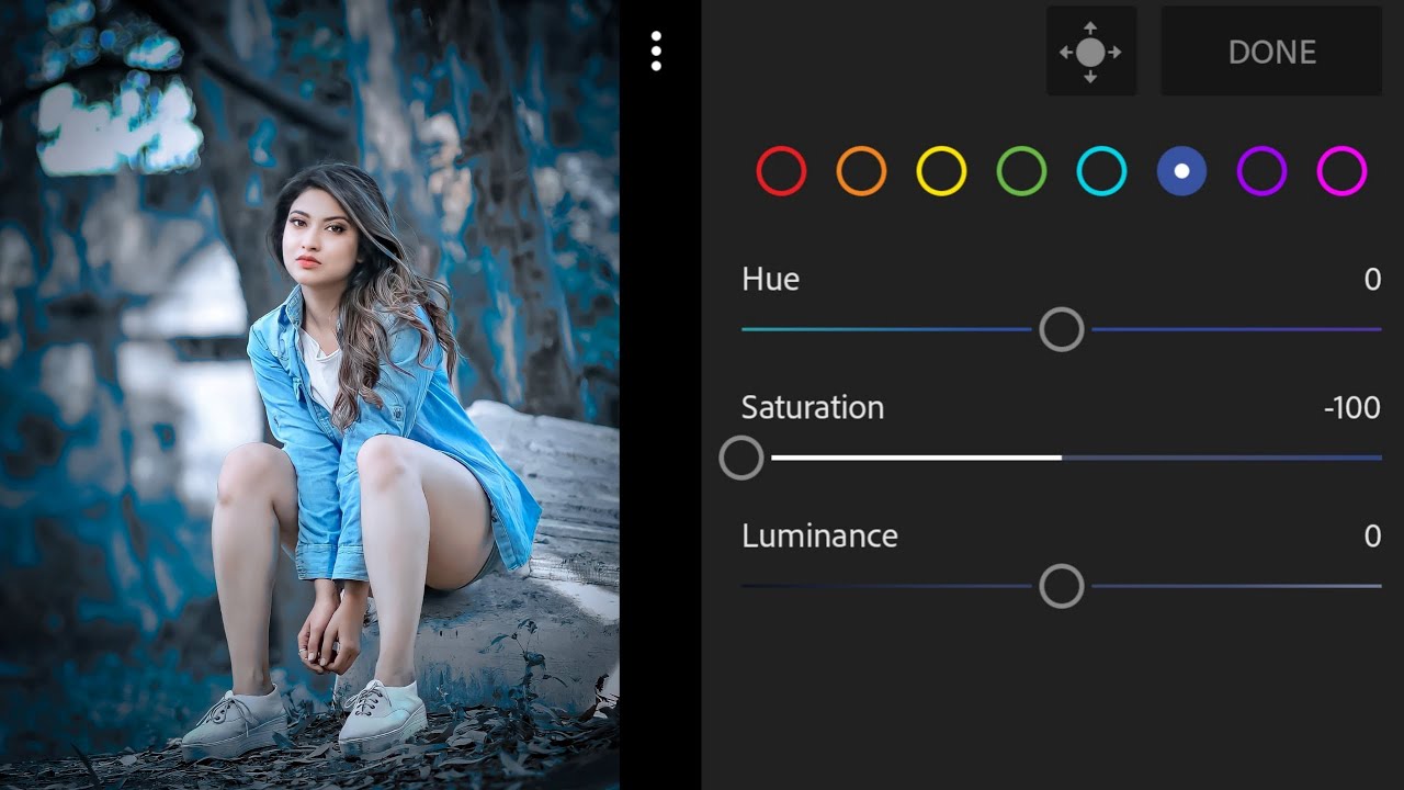 Lightroom Dark Blue Tone Photo Editing | Lightroom Best Photo Editing ...