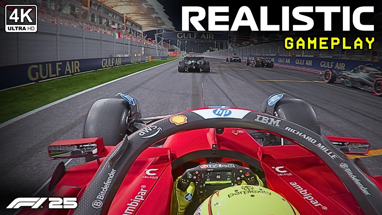 I Made F1 25 Look ULTRA REALISTIC - YouTube