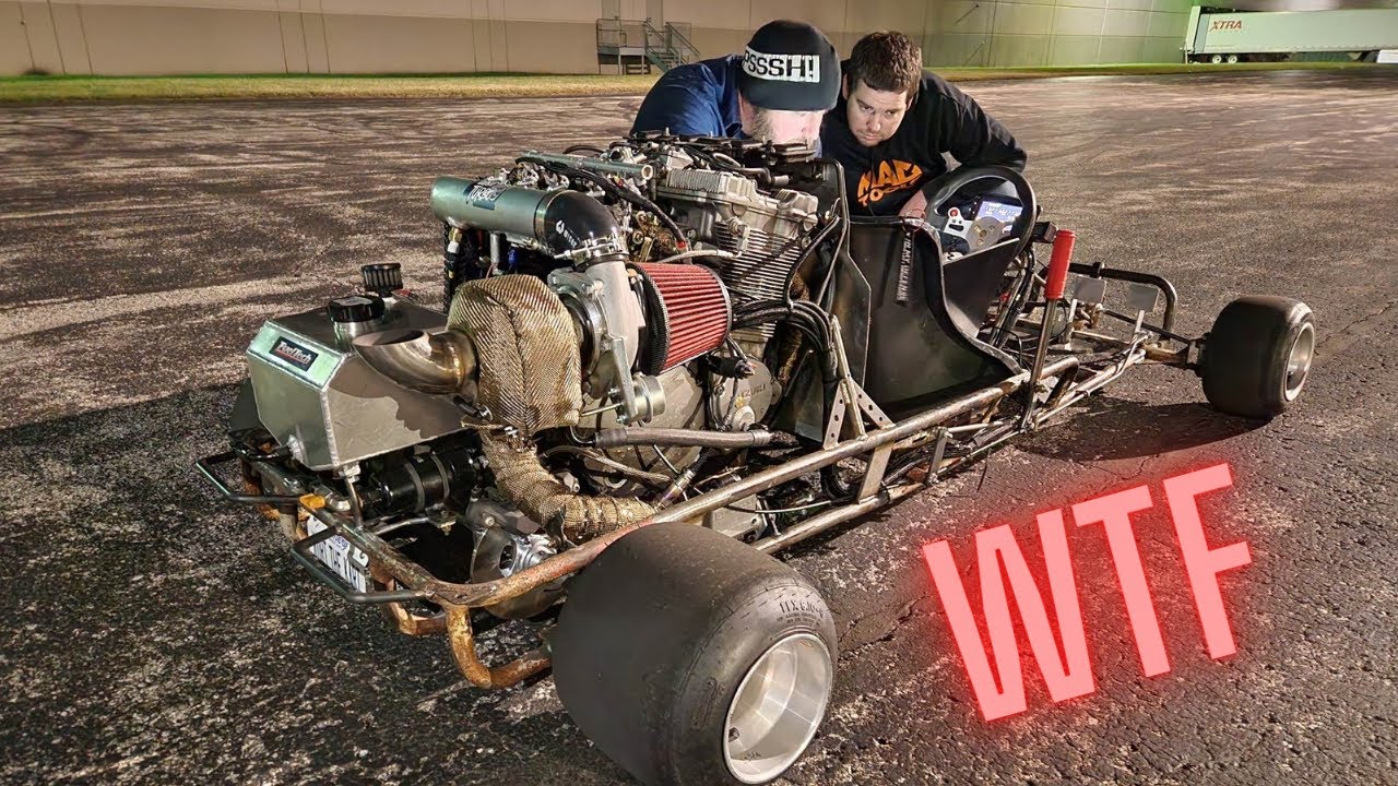 TURBO GO CART (KURT THE KART) - YouTube