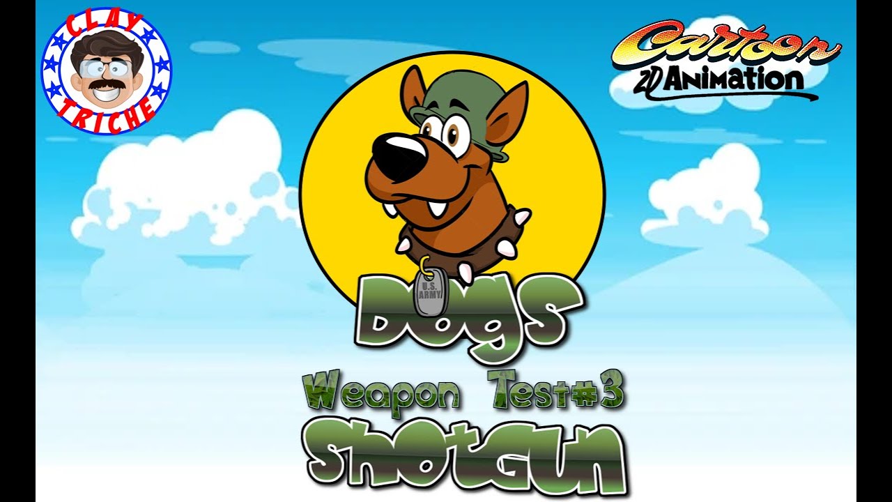 Dogs Weapon test# 3: Shotgun - YouTube