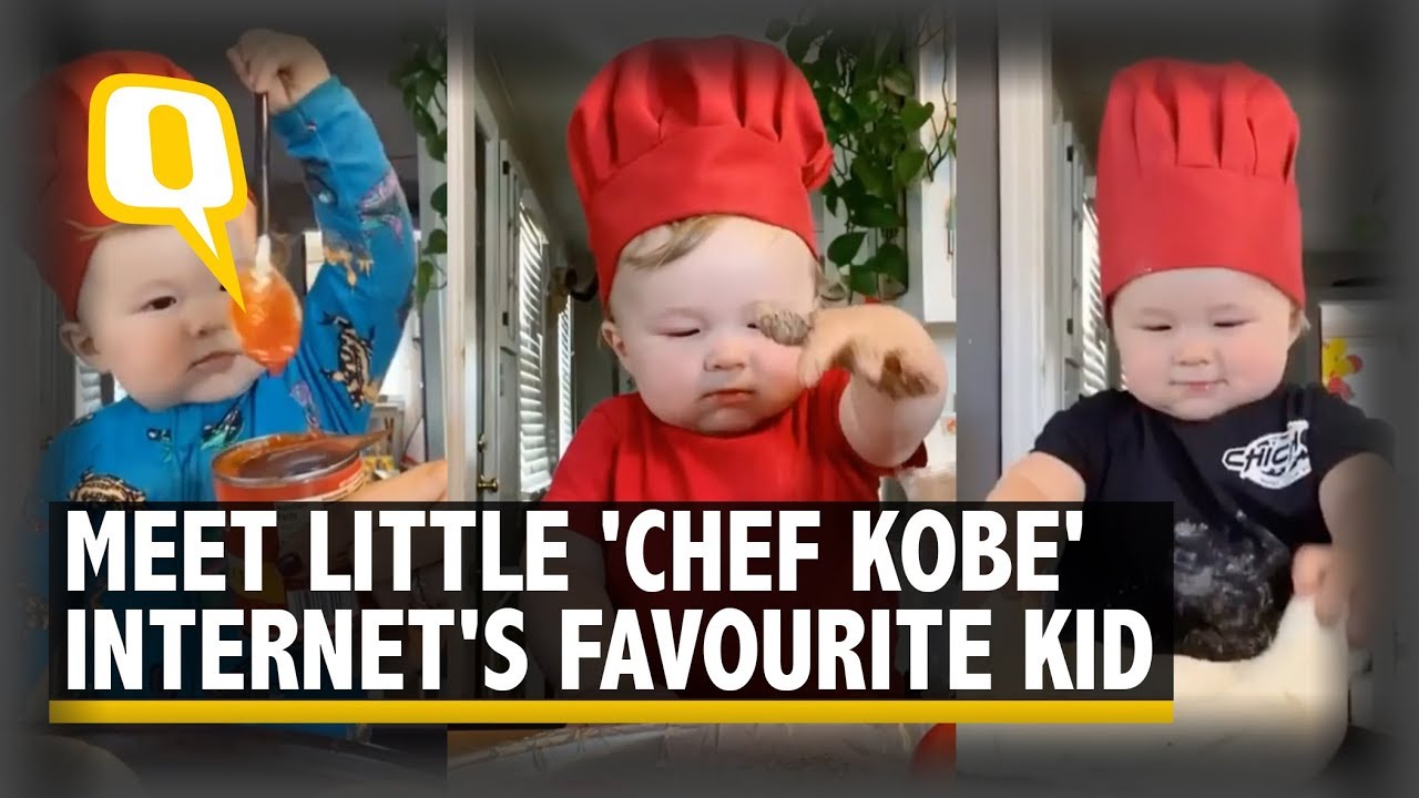 Meet One-Year-Old Chef Kobe, Winning the Internet Like a Boss - YouTube