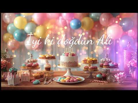 İyi ki doğdun ALİ - İsme Özel Doğum Günü Şarkısı