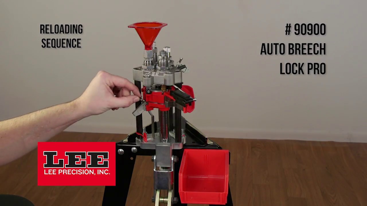 90900 Auto Breech Lock Pro Reloading Sequence - YouTube