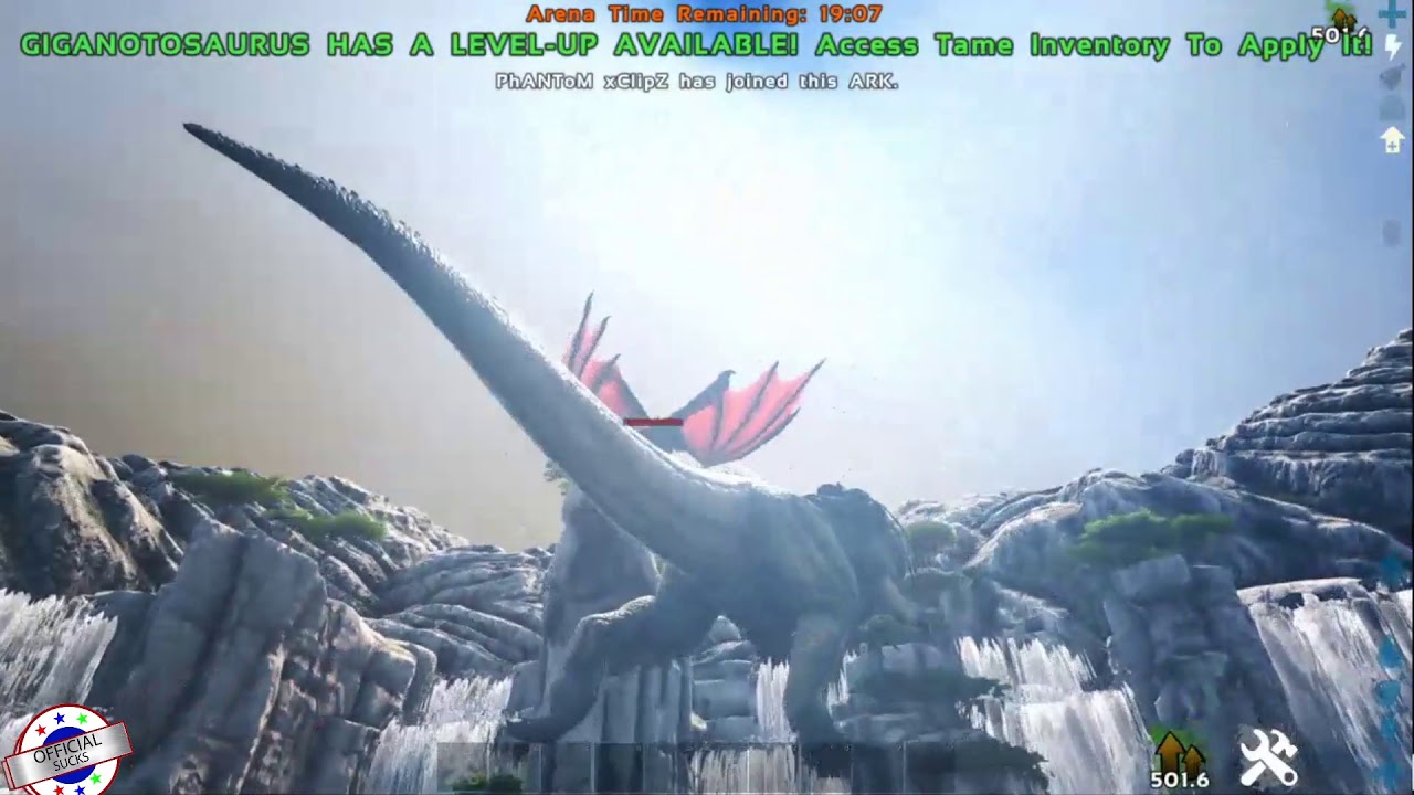 Ark: Survival Evolved || Valguero Boss Fight || OFFICIALSUCKS Admin ...