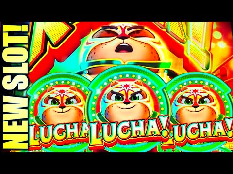 RAWR!! DON’T MESS WITH THIS KITTY! 😺 LUCHA KITTY Slot Machine (LIGHT & WONDER)