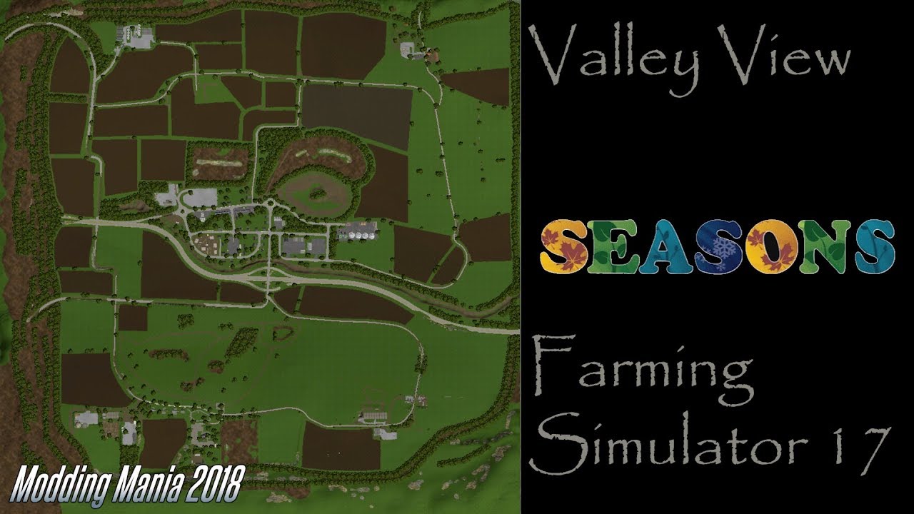 Farming Simulator 17 - Map First Impression - Valley View - Modding ...