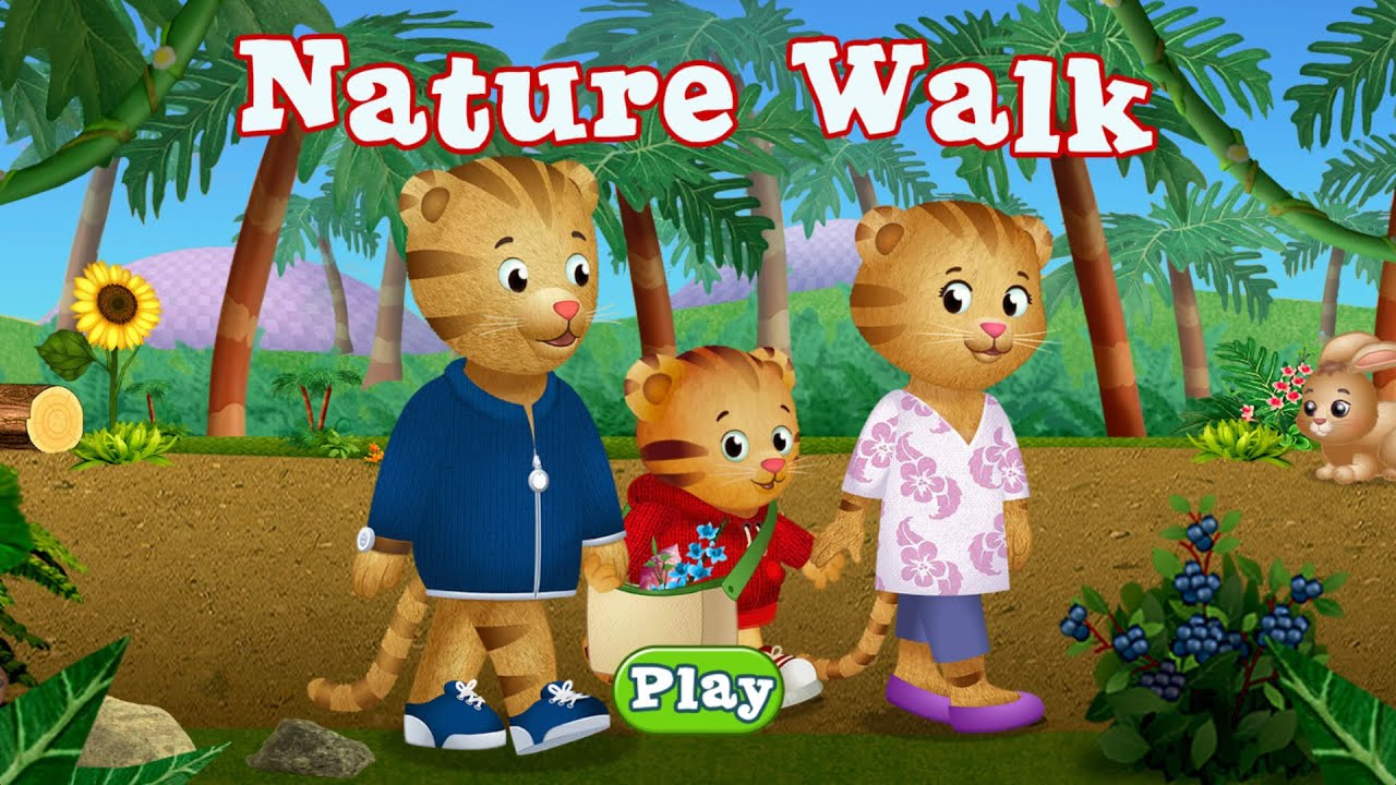 Daniel Tiger's Neighborhood - Nature Walk - PBS Kids Games - YouTube