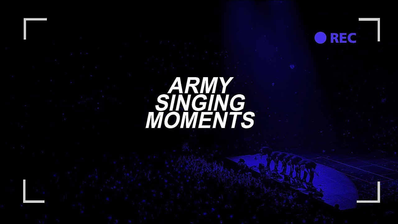 BTS || ARMY singing moments pt 4 - YouTube