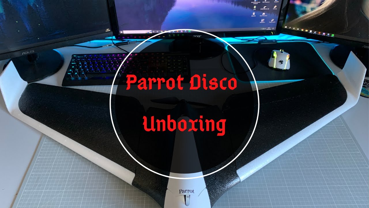 PARROT DISCO WING in 2022 | Teil 1 | Unboxing / auspacken | Nurflügler ...