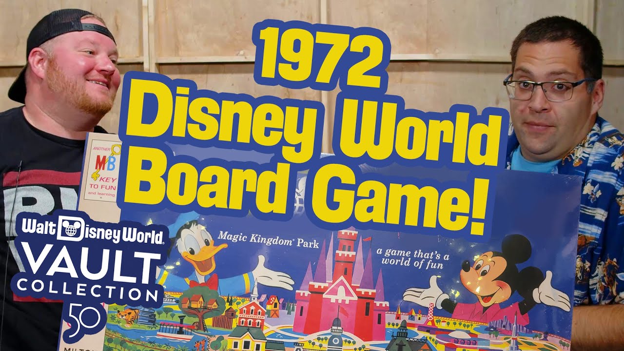 Unboxing and Playing “A Visit to Walt Disney World” 1972 Board Game ...